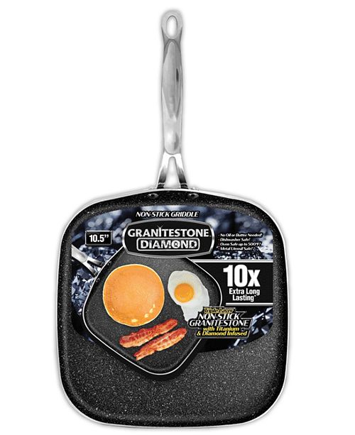 Granite Stone Diamond 10.5" Griddle & Reviews - Cookware - Kitchen - Macy's
