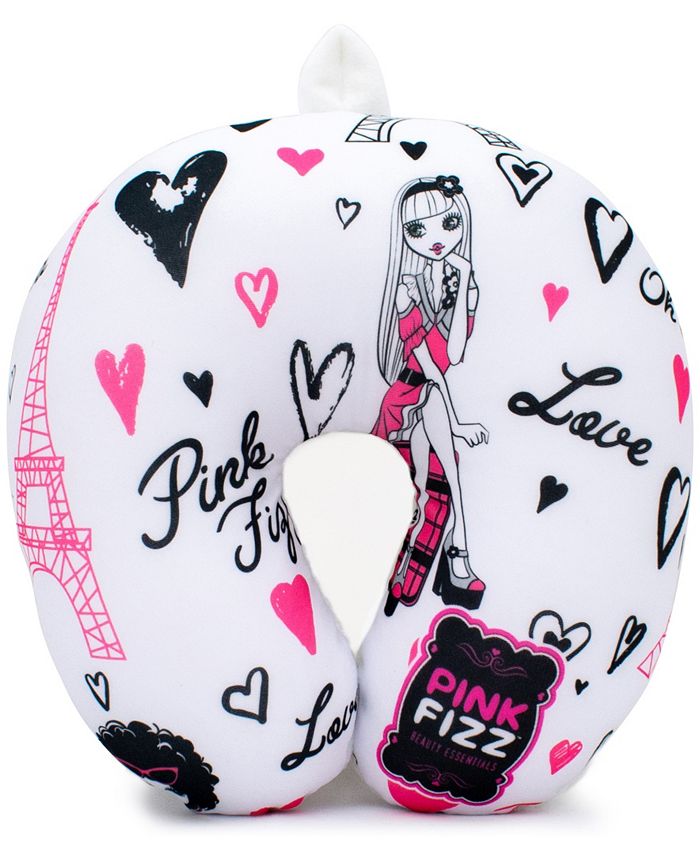 Pink Fizz Girls Soft Microbeads Neck Pillow - Macy's