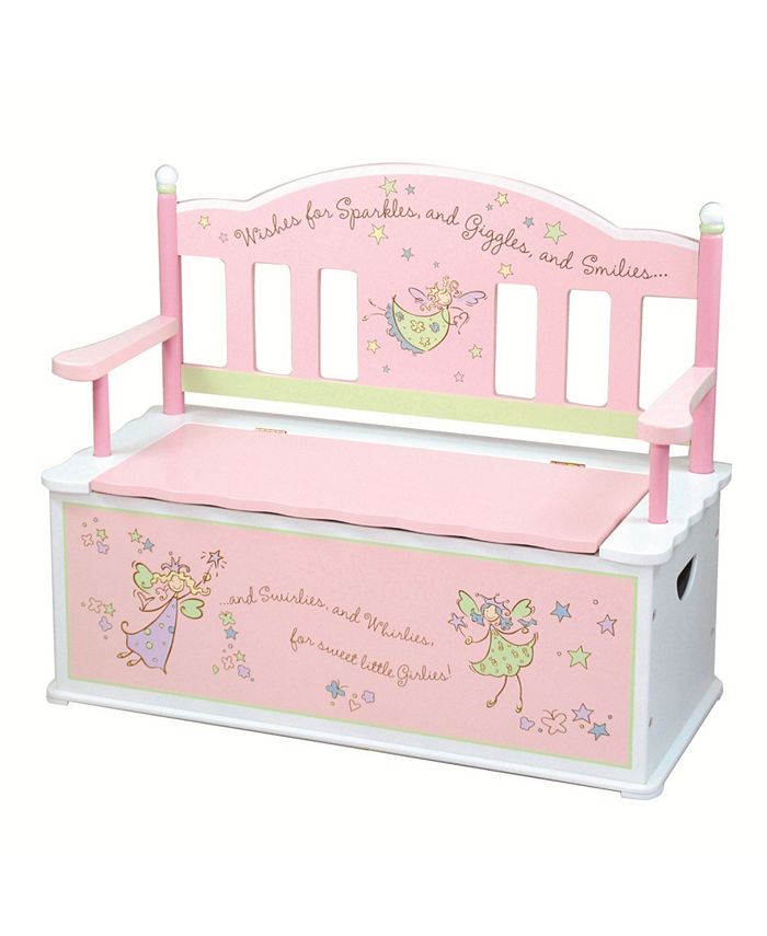 Wildkin Fairy Wishes Bench Seat with Storage - Macy's