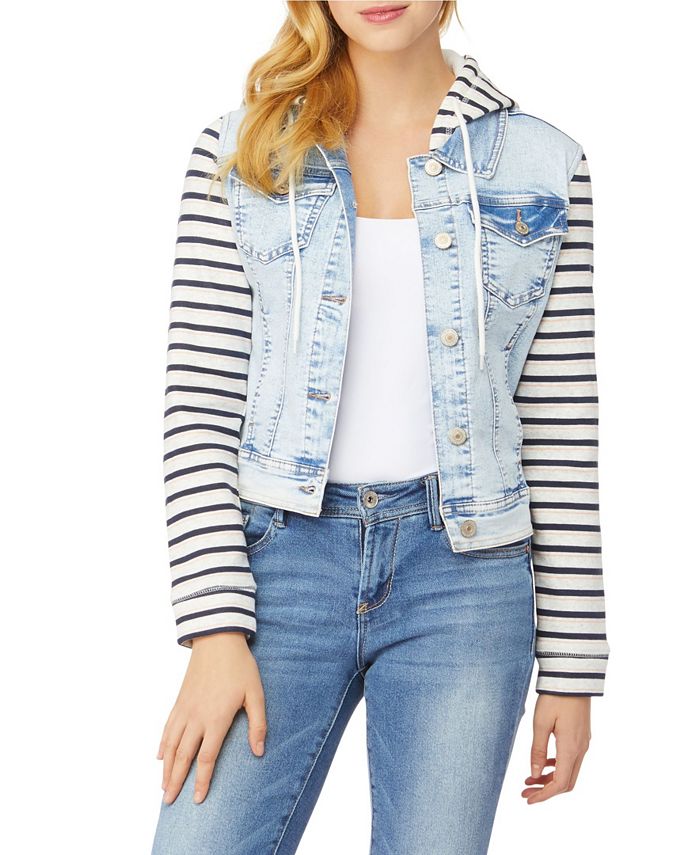 WallFlower Big Girls Denim Two-fer Jacket - Macy's