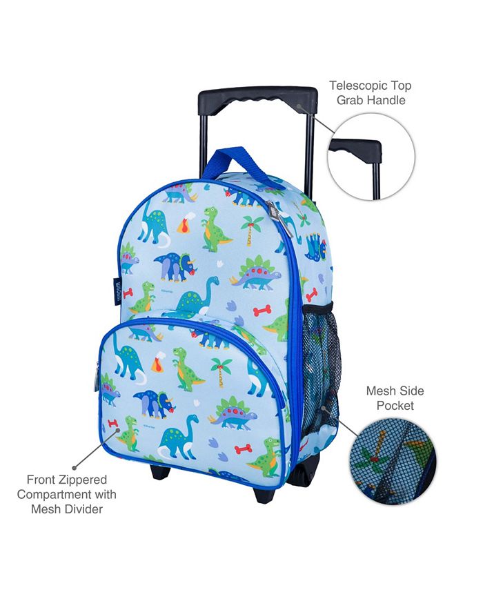 Wildkin Dinosaur Land Rolling Luggage - Macy's