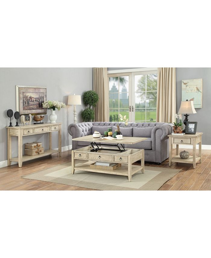 Coast to Coast Summerville Lift Top Cocktail Table - Macy's