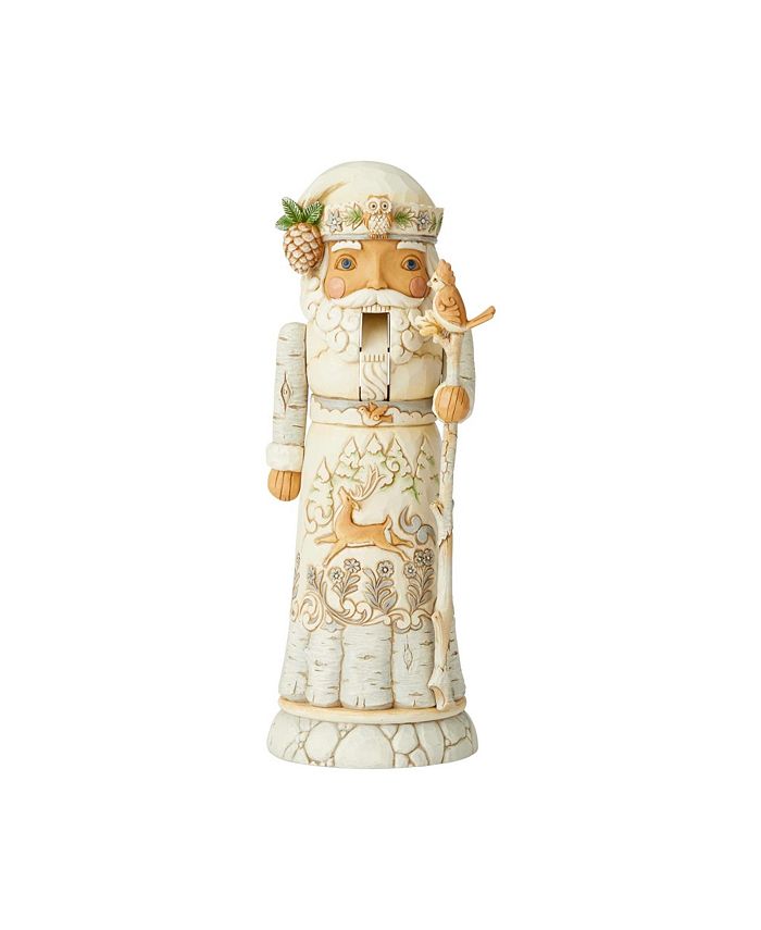 Enesco Jim Shore White Woodland Nutcracker - Macy's
