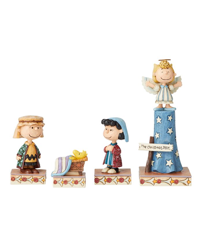 Enesco Jim Shore Nativity 4 Pc Set - Macy's