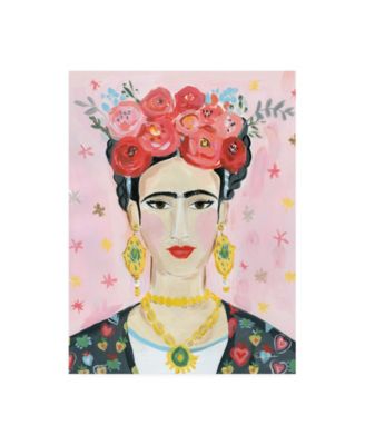 Farida Zaman Homage to Frida Canvas Art - 27" x 33.5" - Macy's