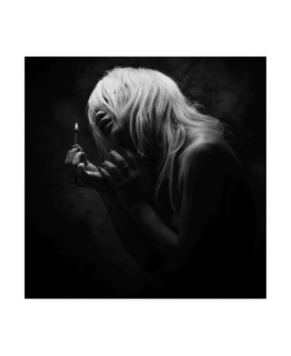 Nobuhiro Ishida Match Fire in the Dark Canvas Art - 27" x 33" - Macy's