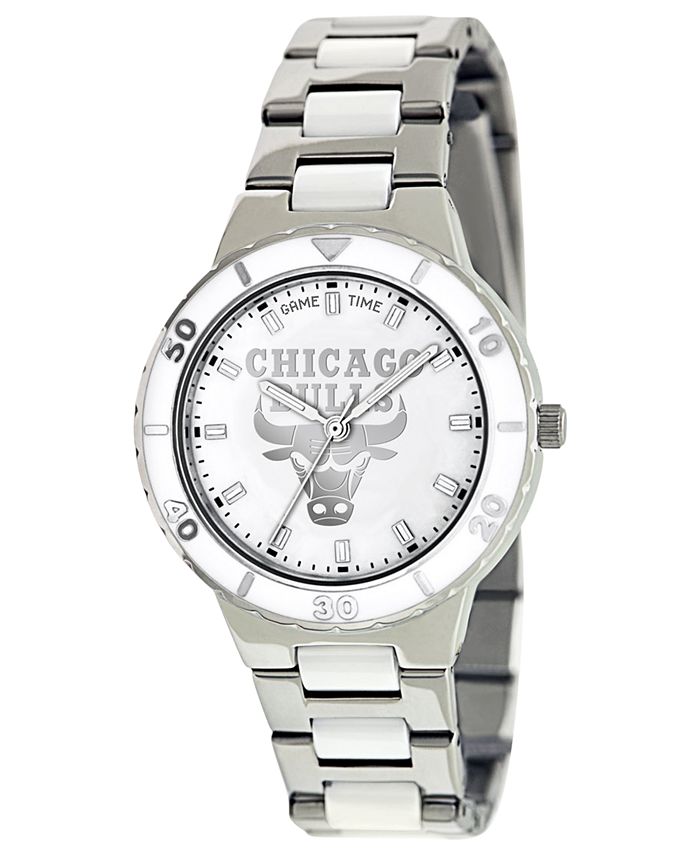 Game Time Women's Chicago Bulls Pearl Series Watch - Macy's