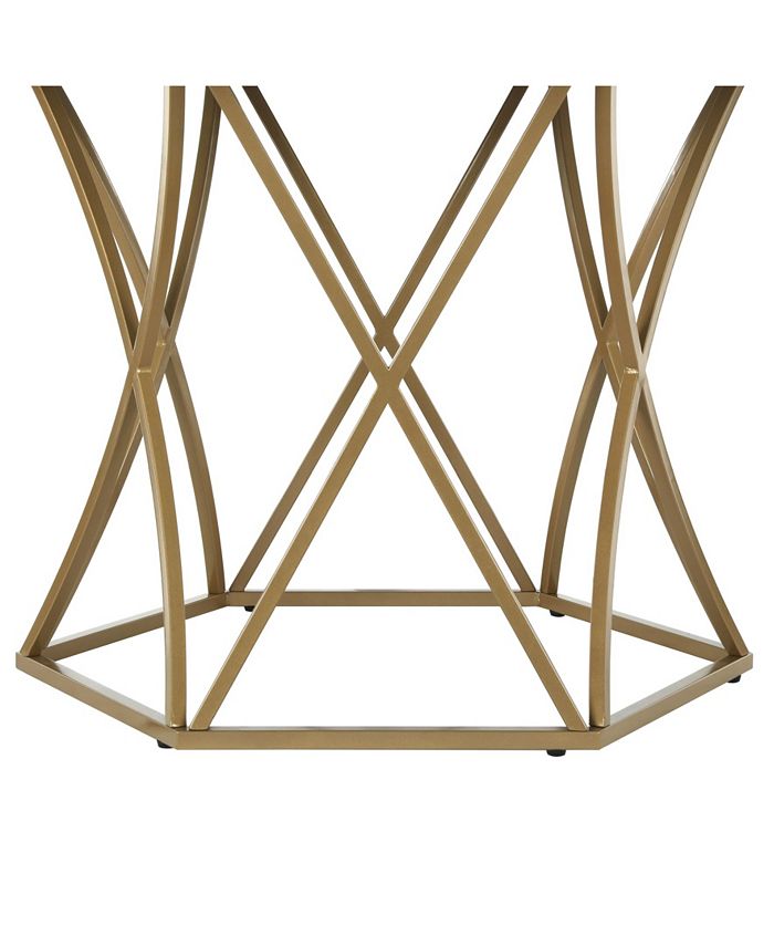 CosmoLiving Cosmo living Elle Round Dining Table - Macy's