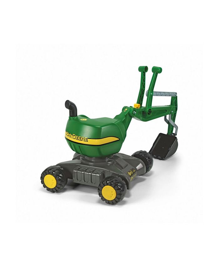 Rolly Toys John Deere Foot to Floor Digger for Outdoor Backyard Fun ...