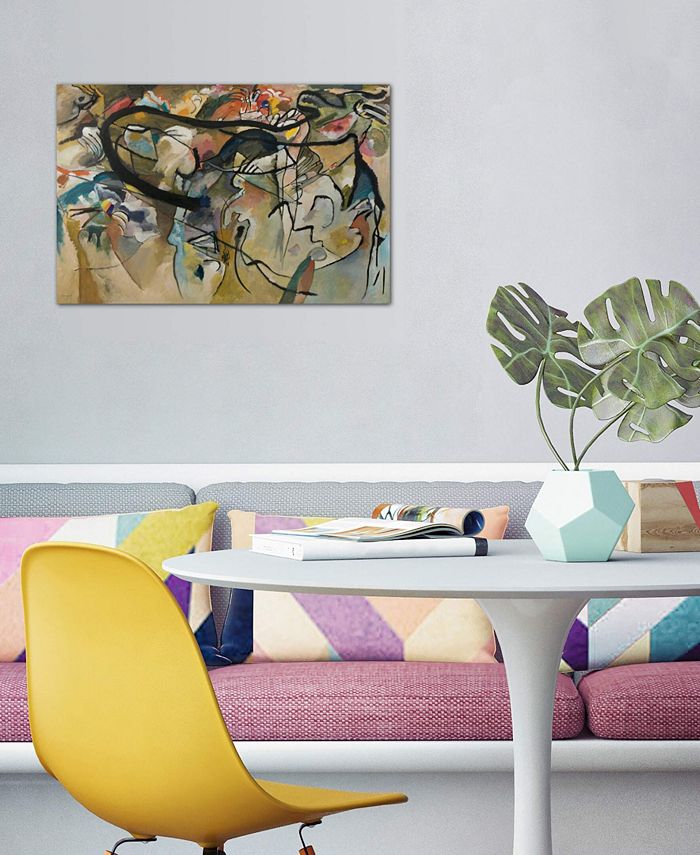 iCanvas Composition V by Wassily Kandinsky Wrapped Canvas Print - 18" x ...