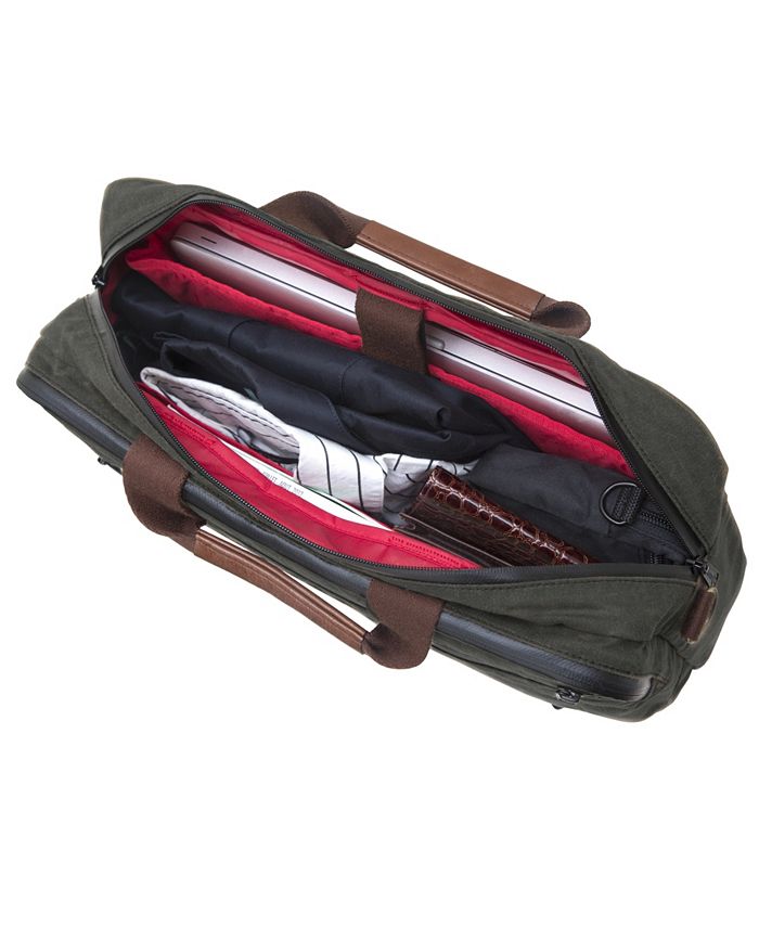 Token Waxed Briefcase - Macy's