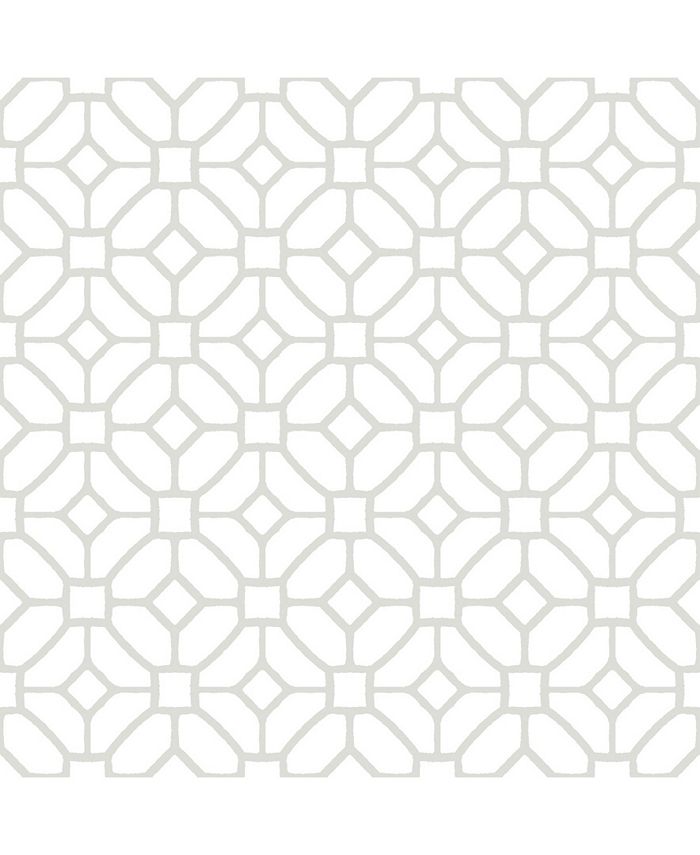 FloorPops Lattice Peel Stick Floor Tiles - Macy's