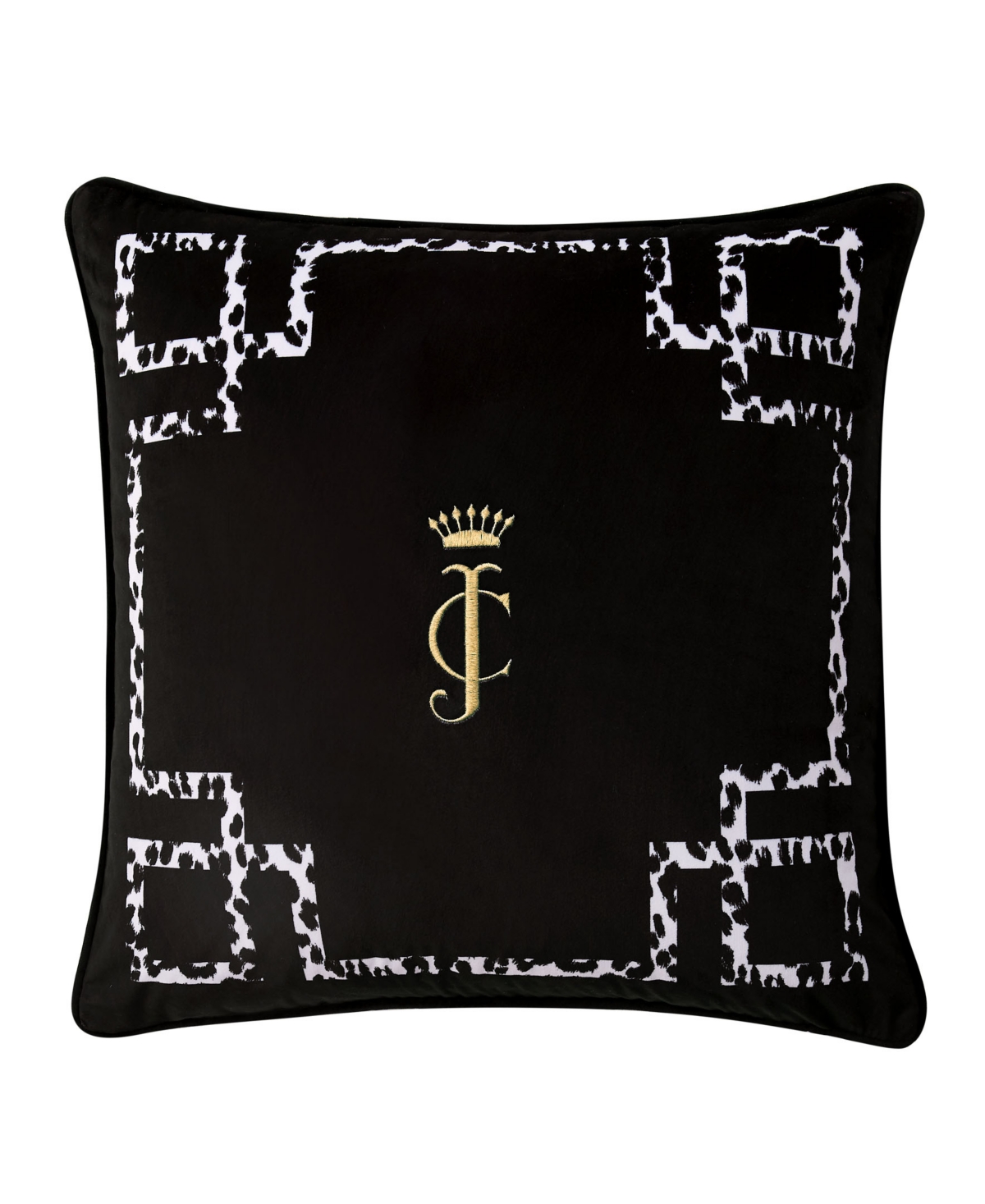 Click here for Juicy Couture Lattice Embroidered Velvet Decorativ... prices