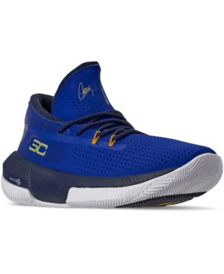 Under Armour Big Boys' SC 3ZERO III Basketball Sneakers from Finish ...