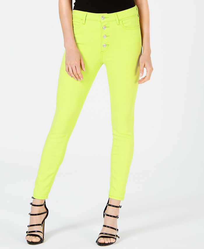 GUESS 1981 Button-Fly Skinny Jeans - Macy's