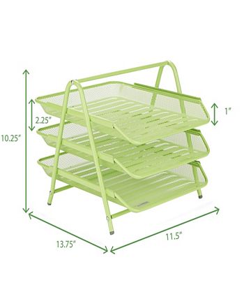 Mind Reader 3 Tier Paper Tray Desk Organizer - Macy's