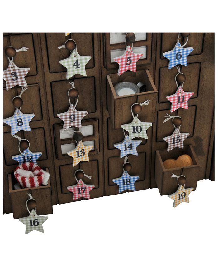 The Queen's Treasures Little House on the Prairie Wooden Holiday Advent ...