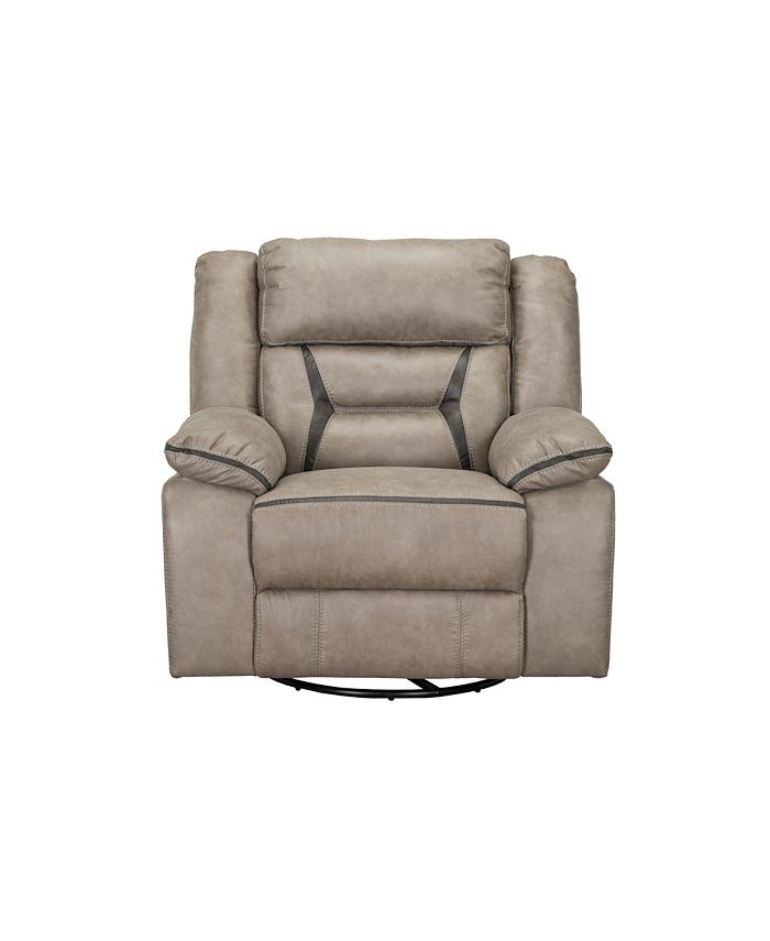 Standard Furniture Acropolis Manual Motion Swivel Glider Recliner - Macy's
