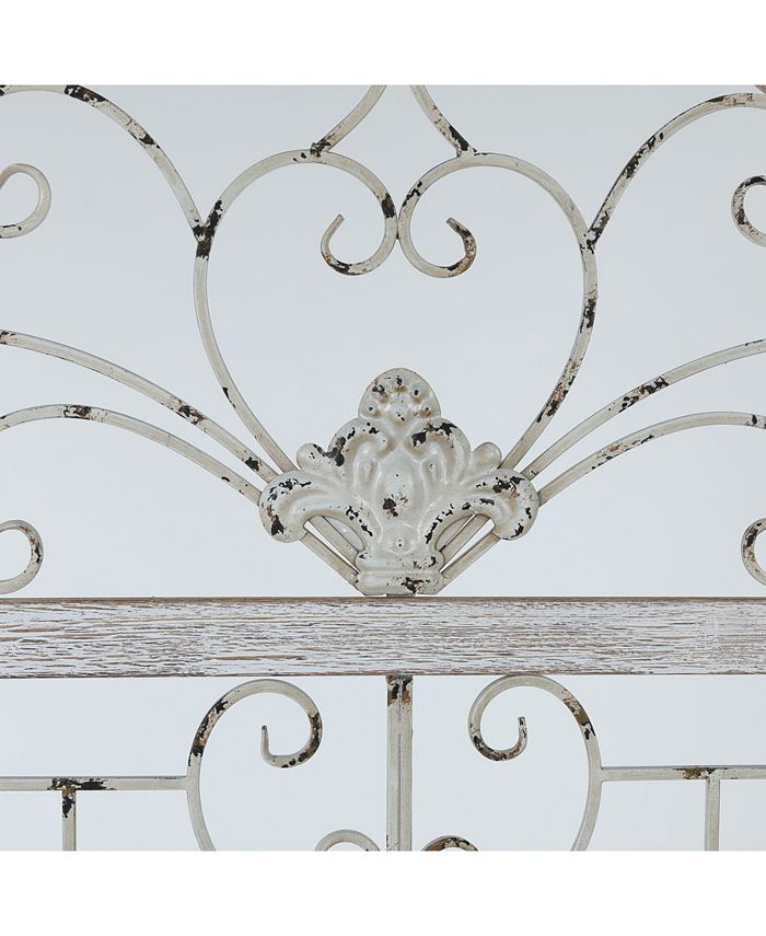 Luxen Home Metal Window Scroll Wall Decor - Macy's