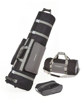 Samsonite Deluxe 3 Piece Golf Travel Set - Macy's