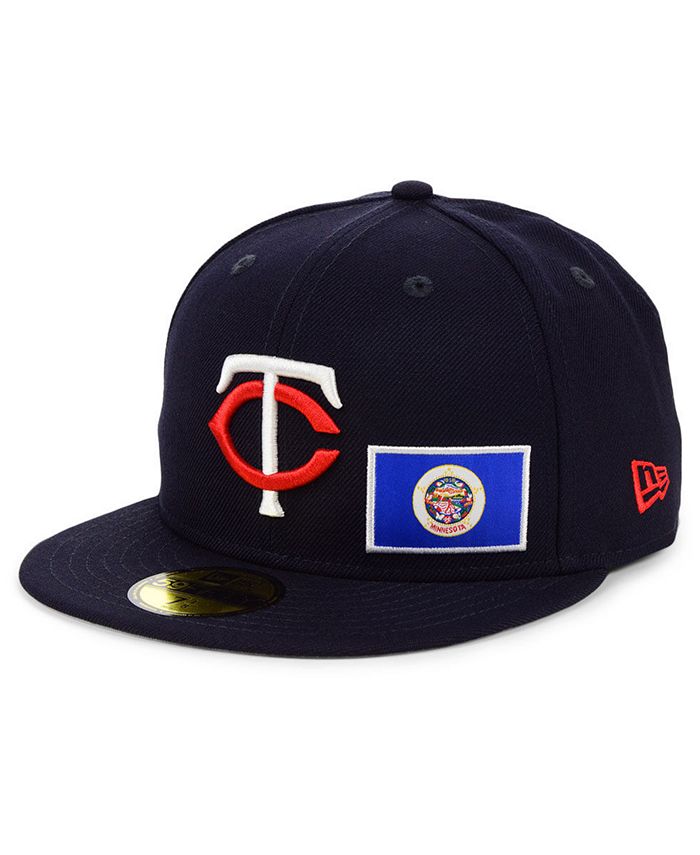 New Era Minnesota Twins Flag Day State 59FIFTY Cap - Macy's