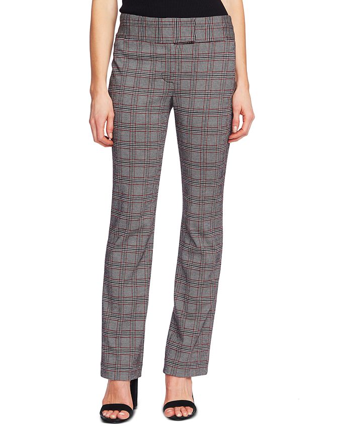 CeCe Plaid Pants - Macy's