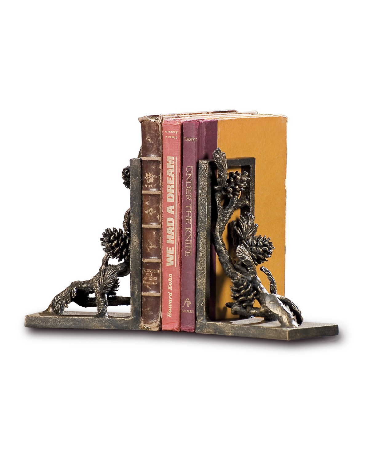 Click here for Spi Home Pinecone Bookends - Bronze prices