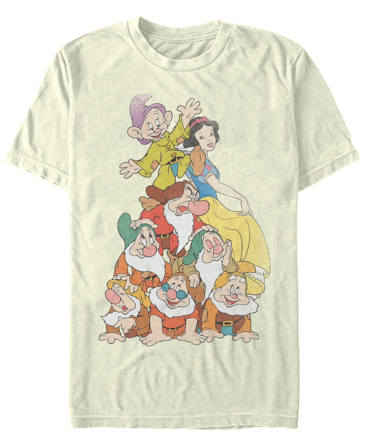 Click here for Disney Mens Snow White Seven Dwarf Stack Short Sle... prices