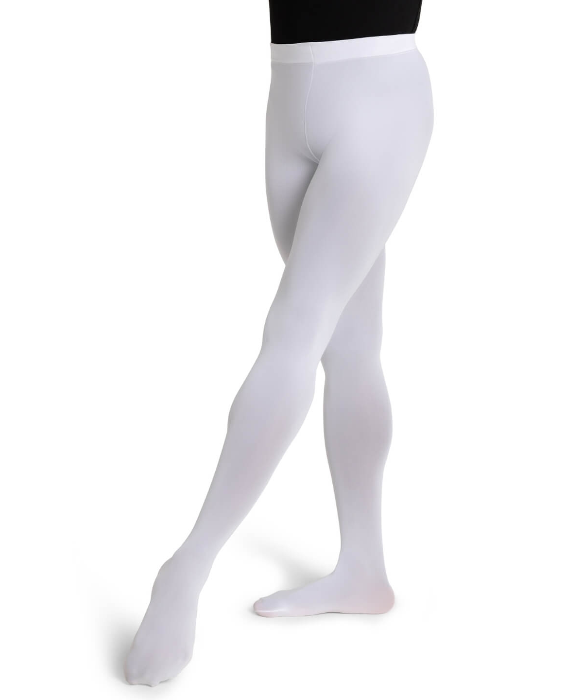 Click here for Capezio Womens Ultra Soft Footed Tight - White prices