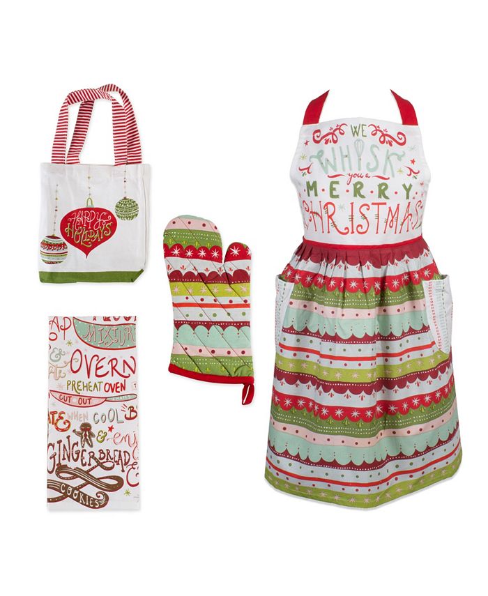 Design Imports Cozy Christmas Kitchen Set - Macy's