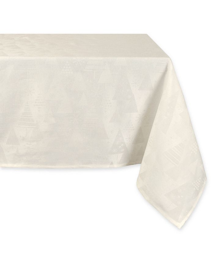 Design Imports Tablecloth Holiday Trees - Macy's