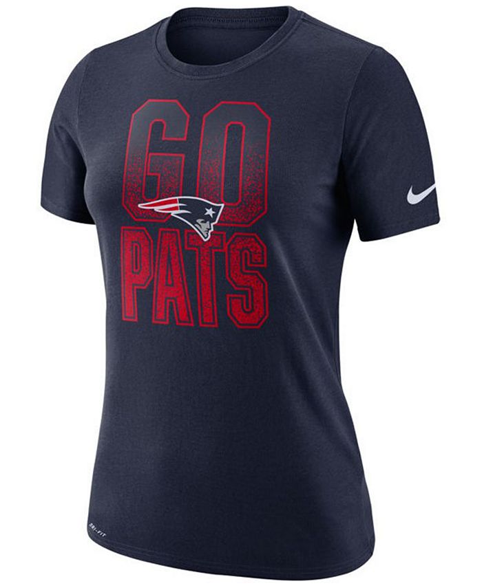 Nike Women's New England Patriots Dri-FIT Local T-Shirt - Macy's