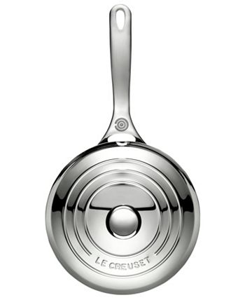 Le Creuset Stainless Steel 2-Qt. Saucier Pan with Lid - Macy's