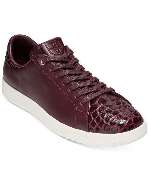 Cole Haan Women's GrandPro Lace-up Tennis Sneakers & Reviews - Athletic ...