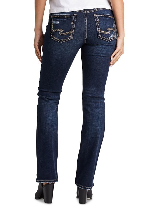 Silver Jeans Co. Elyse Slim Boot Jean - Macy's