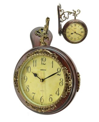 Three Star Double Face Wall Clock - Macy's