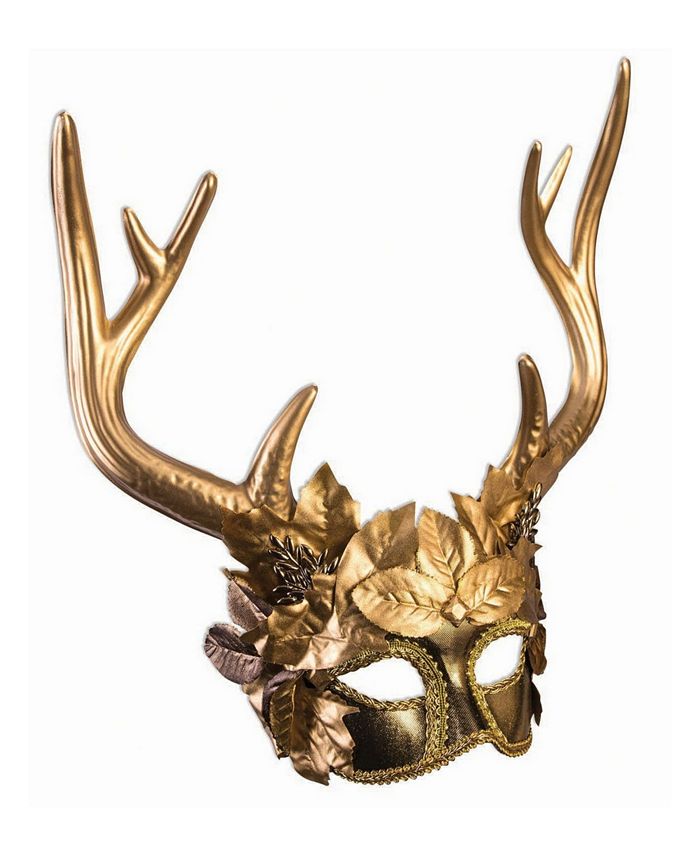 BuySeasons Adult Mythical Creatures Faun Mask - Macy's