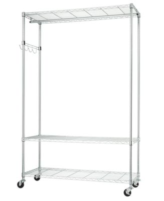 TRINITY 3-Tier Rolling Garment Rack - Macy's