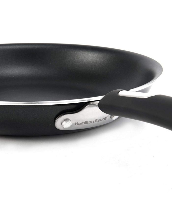 Hamilton Beach 12-Piece Non-Stick Aluminum Cookware Set - Macy's