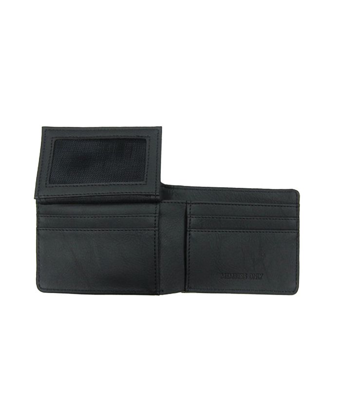 Members Only Men's Washed Semi Perforated Wallet - Macy's