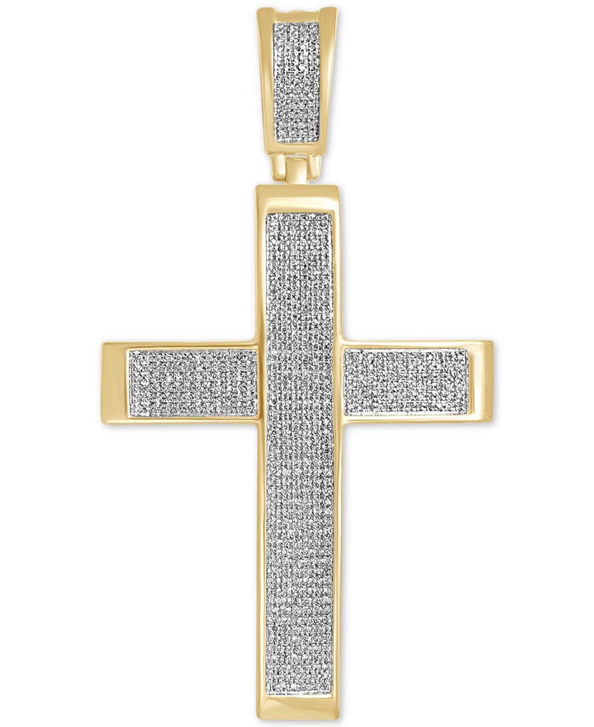 Click here for Diamond Pave Cross Pendant (1 ct. t.w.) in 14k Gol... prices