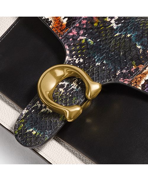 COACH Snakeskin Tabby Shoulder Bag 26 & Reviews - Handbags ...