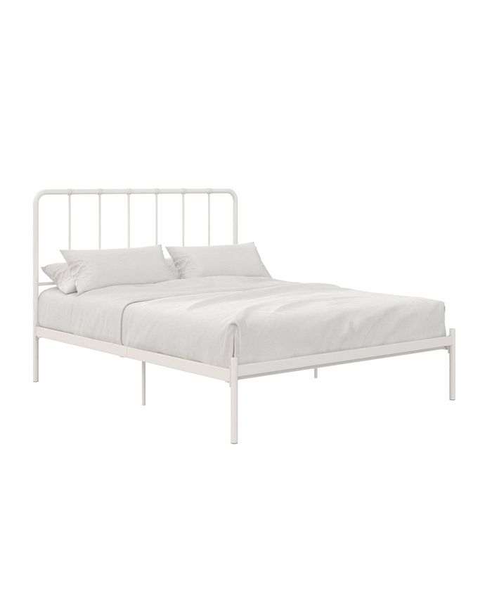 EveryRoom Arya Metal Bed, Queen Size & Reviews - Furniture - Macy's