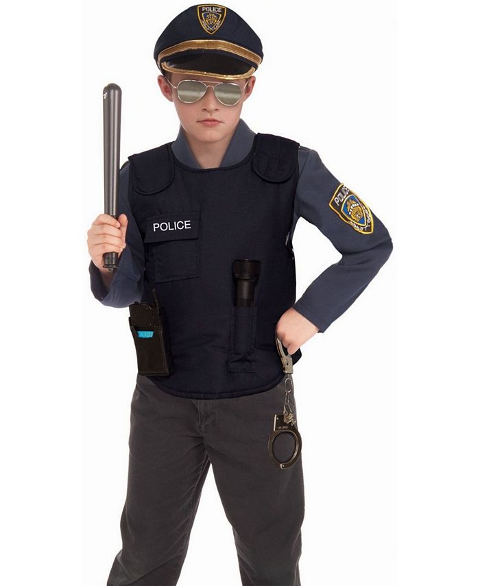 BuySeasons Big Boy's Police Vest Child Costume - Macy's
