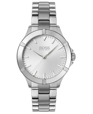 BOSS Women's Mini Sport Stainless Steel Bracelet Watch 32mm - Macy's
