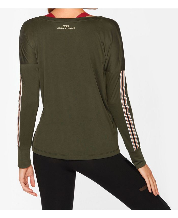 Lorna Jane Evolve Long Sleeve Top - Macy's