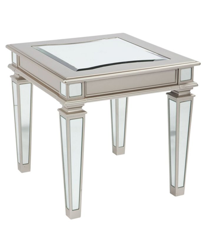 Signature Design By Ashley Tessani Rectangular End Table - Macy's