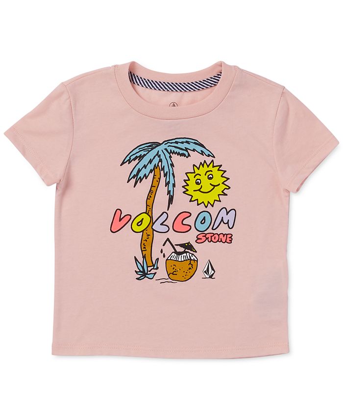 Volcom Toddler & Little Girls Last Party Logo-Print T-Shirt - Macy's