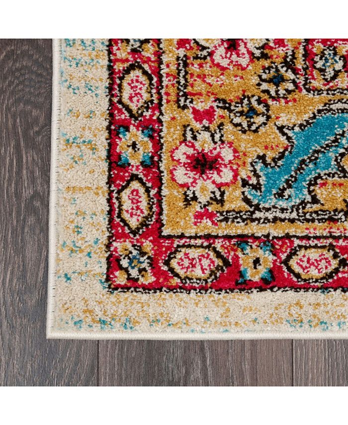 Global Rug Designs CLOSEOUT! Global Rug Design Venus VEN05 Ivory 3'6" x ...