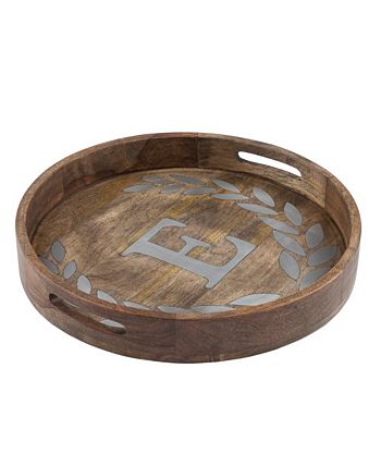 The GG Collection Heritage Collection Monogram Mango Wood Round Tray ...